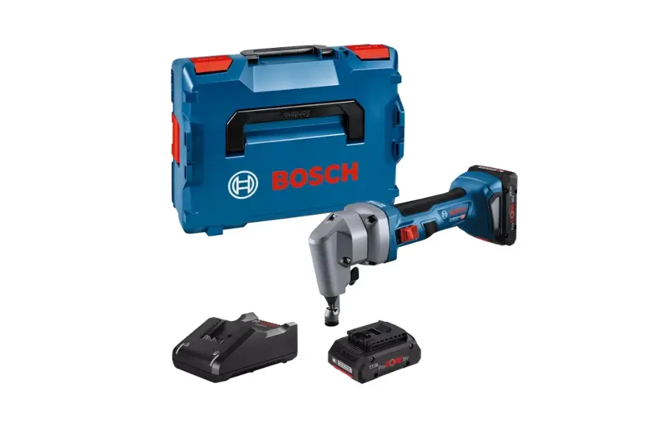 Bosch Outillage - Grignoteuse à tôle sans fil 18V, 2x 4,0 Ah ProCORE ...