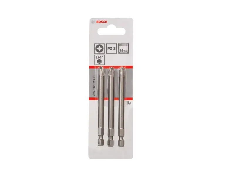 Bosch Accessoires - Bitset PZ3, lengte 89 mm, 3 stuks 2607001585 ...