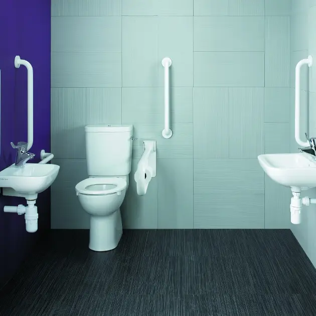 Ideal Standard Contour 21 - Opěrné madlo 60 cm, nerezová ocel S6454MY ...