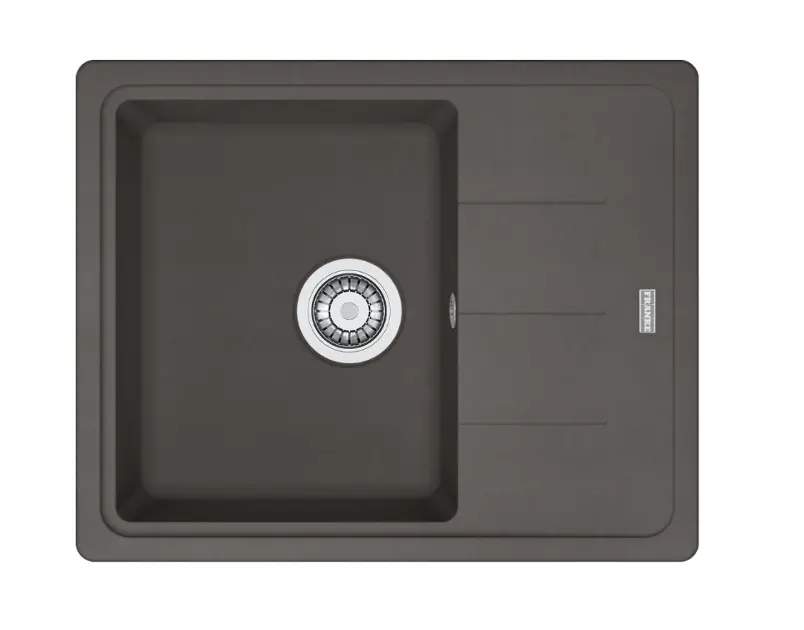 Franke Basis - Fragranitový drez BFG 611-62, 62x50 cm, sivá bridlica ...