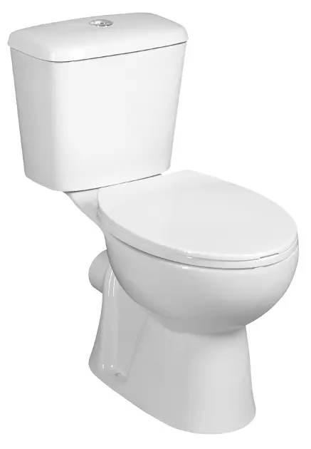 Aqualine Jose - Vas WC monobloc, evacuare din spate, alb PS8812 ...