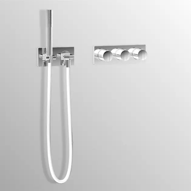 Ideal Standard Archimodule - Brausegarnitur mit Unterputz-Thermostat, 1 Strahlart, Chrom A1560AA ...