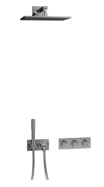 Ideal Standard Archimodule - Conjunto de ducha 300 con termostato empotrado, 1 chorro, cromo ...