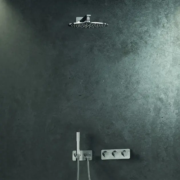 Ideal Standard Archimodule - Conjunto de ducha 300 con termostato empotrado, 1 chorro, cromo ...