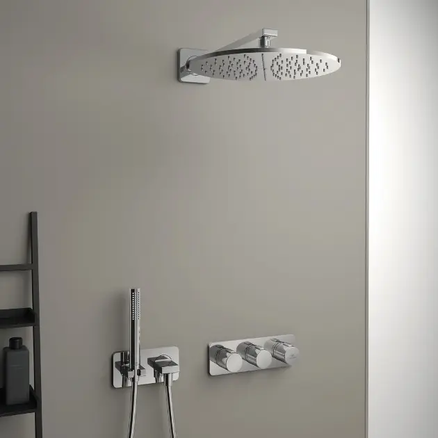 Ideal Standard Archimodule - Conjunto de ducha 300 con termostato empotrado, 1 chorro, cromo ...