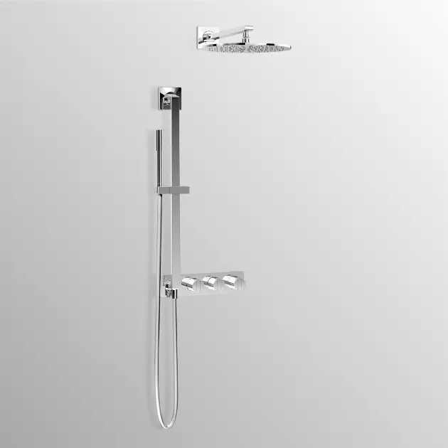 Ideal Standard Archimodule - Control de la válvula de caudal para ducha de mano, cromo A1544AA ...