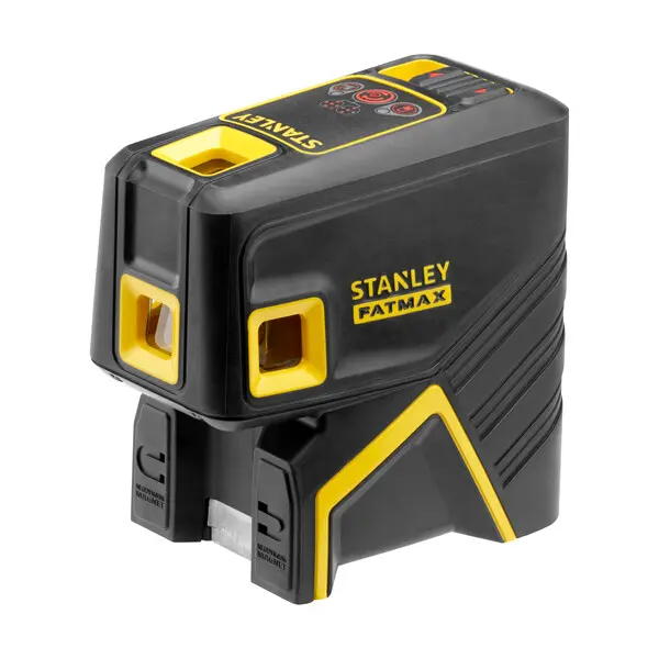 Stanley - Laser point avec accessoires, rouge, portée 30 m, batterie ...