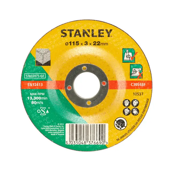 Stanley Accessoires - Schijf voor het slijpen van beton 115x22,23 mm ...
