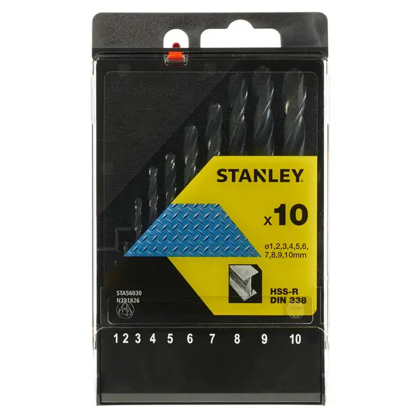Stanley Zubehör - Metallbohrer-Set, 10-tlg. STA56030-QZ | Sanitino.de