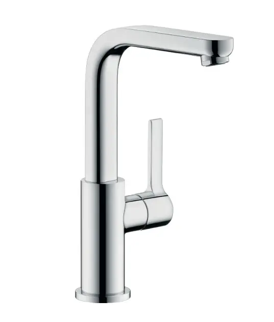 Hansgrohe Metris S - Robinet 4 trous sur bord de baignoire, chrome ...