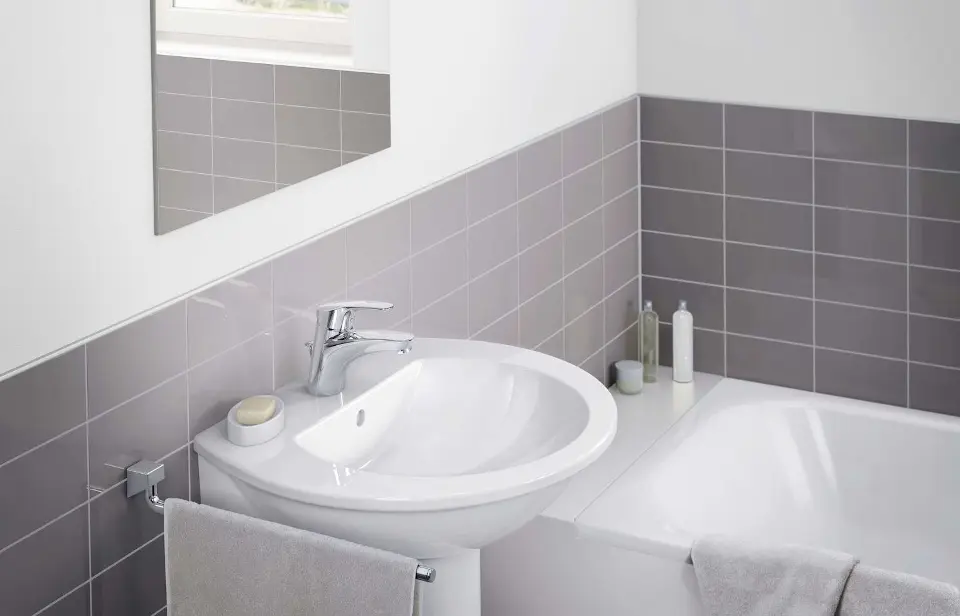 Hansa Mix - Mitigeur de lavabo, chrome 01092183 | Sanitino.fr