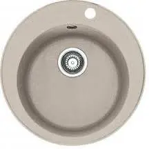 Franke Rondo - Fregadero de fragranite ROG 610, 51 cm, redondeo ...