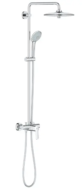 Grohe Euphoria - Douchesysteem 260 met douchekraan, 3jet, chroom ...