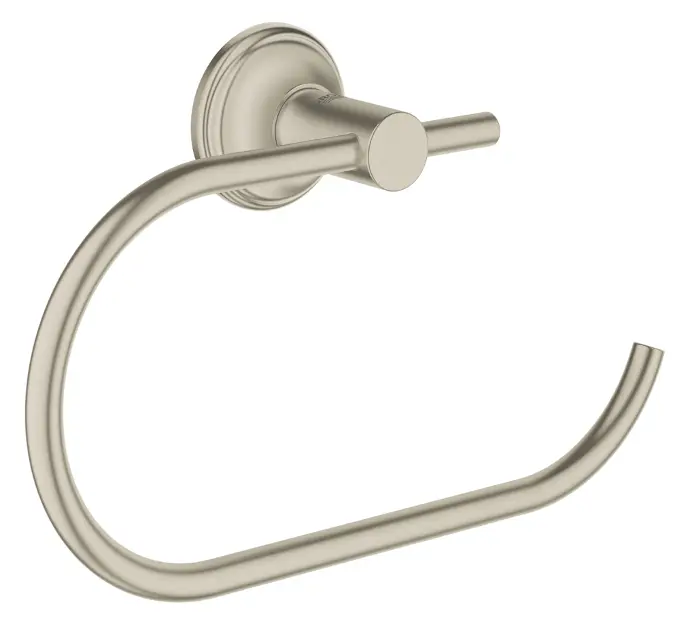 Grohe Essentials Authentic - Papierhalter, Nickel gebürstet 40657EN1 | Sanitino.at
