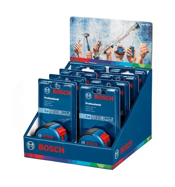 Bosch - Metro a nastro 5 m, 8 pz 1600A02YB3 | Sanitino.it