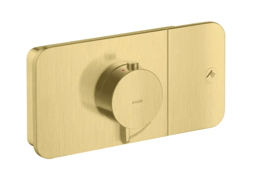 Axor One - Thermostatische douchemengkraan voor inbouw, geborsteld ...