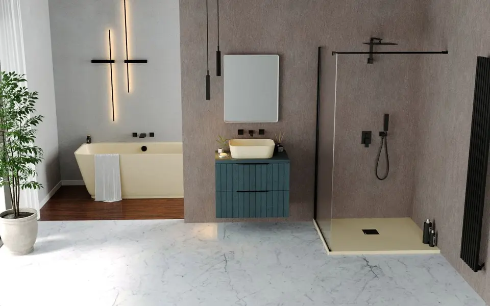 Polysan Skylla - Fürdőkád 169x75 cm, matt bézs 72430.81 | Sanitino.hu