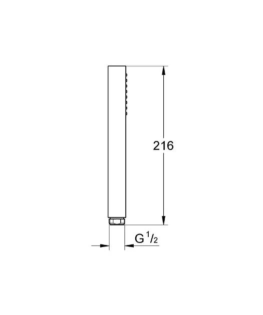 Grohe Euphoria Cube+ - Sprchová hlavice, chrom 27884001 | Sanitino.cz