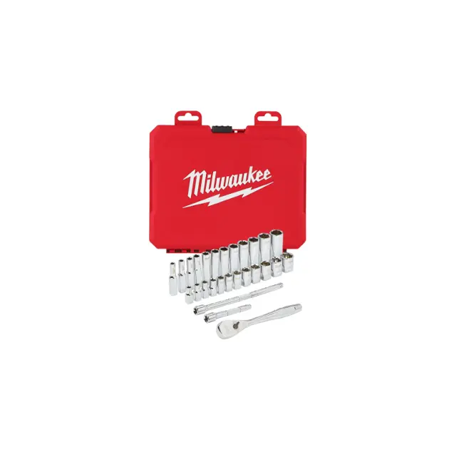 Milwaukee - Steckschlüssel-Set 28-tlg. 4932464943 | Sanitino.de
