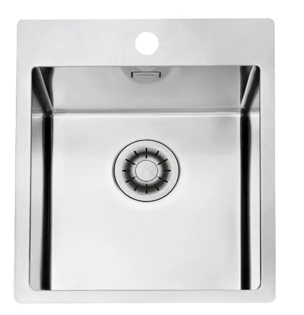 Alveus Pure - Dřez 41x53 cm, Quick-Close, nerez 1149507 | Sanitino.cz