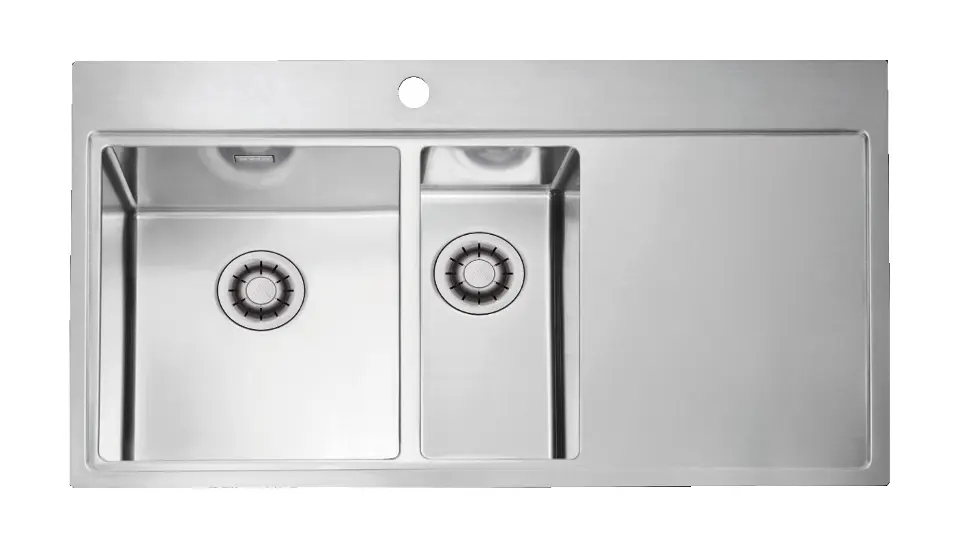 Alveus Pure - Drez 98x53 cm, Quick-Close, nerezová 1149519 | Sanitino.sk