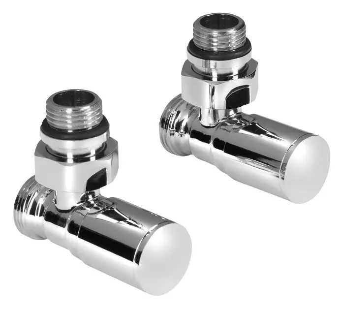 Aqualine C-START - Připojovací sada ventilů, rohové připojení, chrom ...