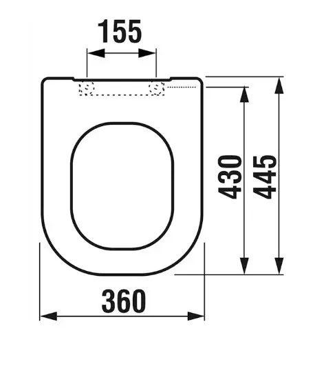 Jika - WC doska, Antibak, Slowclose, biela H8936113000631ROZ1 | Sanitino.sk