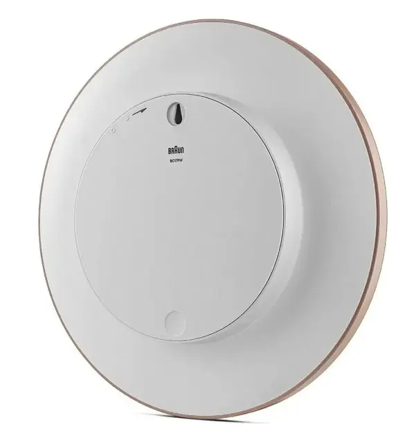 Braun - Reloj de pared BC17, rosa/blanco 4007218671103 | Sanitino.es