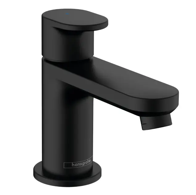 Hansgrohe - Basin pillar tap, matte black 71583670ROZ2 | Sanitino.dk/en