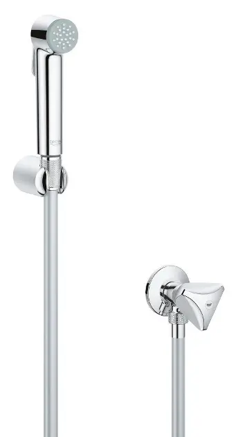 Grohe - Nástenný ventil s ručnou bidetovou spŕškou, chróm 27514001ROZ1 ...