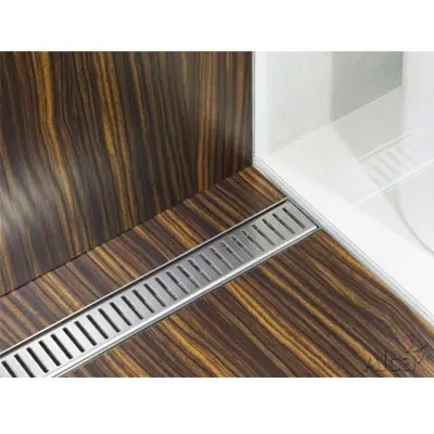 Alcadrain Rejillas - Rejilla para plato de ducha lineal 75 cm, acero ...