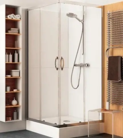 Kolo Rekord - Eck-Duschkabine, 90x90 cm, Klarglas PKDK90222003 ...