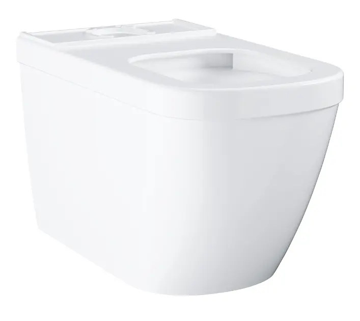 Grohe Euro Ceramic - Stand-WC-Kombination, Rimless, Triple Vortex ...