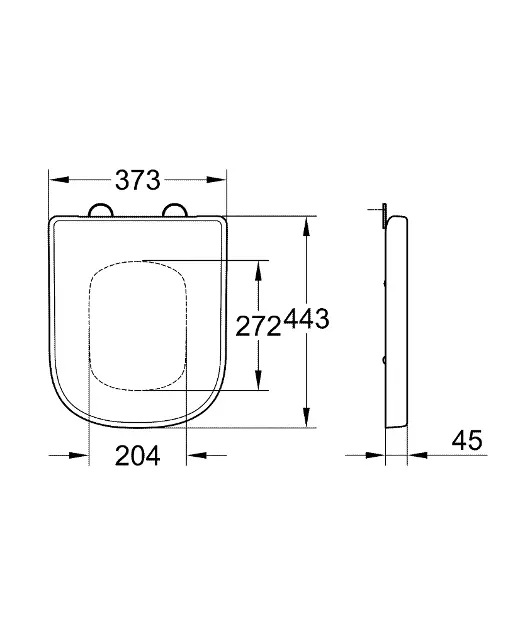 Grohe Euro Ceramic - WC sedátko, duroplast, alpská bílá 39331000 ...