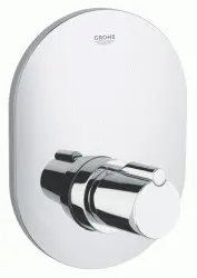 Grohe Tenso - Termosztatikus központi keverő, rejtett beépítéshez, króm ...