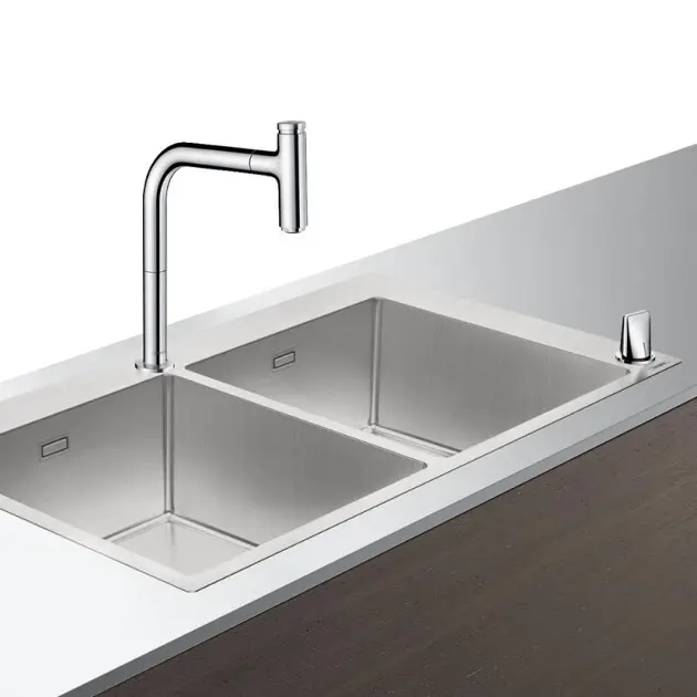 Hansgrohe Chiuvete - Set chiuvetă și baterie C71-F765-10, crom 43203000 ...