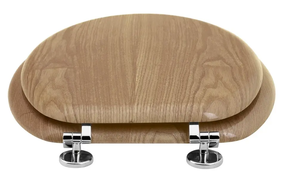 Aqualine WC-Sitze - WC-Sitz, Eiche 1705-10 | Sanitino.de