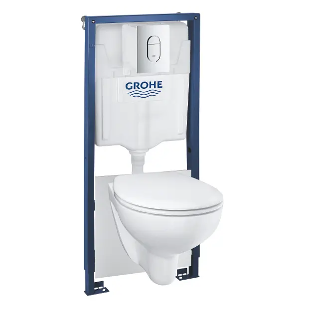 Grohe Solido - Complete toiletset voor wand-WC + toiletpot en WC ...