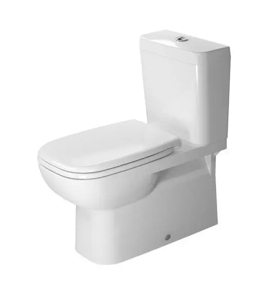 Duravit D-Code - WC à poser, évacuation Vario, avec HygieneGlaze, blanc ...