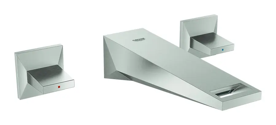 Grohe Allure Brilliant - Waschtischarmatur - Unterputz, 3-Loch Montage ...