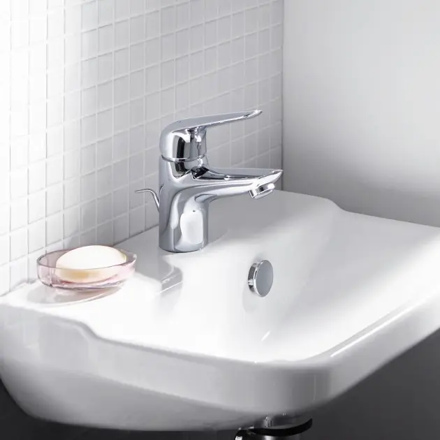 Hansgrohe Novus - Wastafelkraan met waste, chroom 71020000 | Sanitino.be/nl