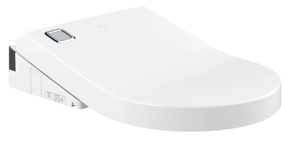 Villeroy & Boch ViClean - Dusch-WC Sitz, mit Fernbedienung, Alpinweiß ...