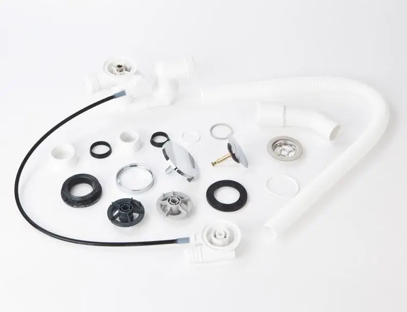 Villeroy & Boch Příslušenství - Odpadová a přepadová souprava, chrom ...