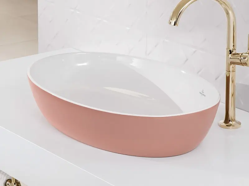 Villeroy & Boch Artis - Aufsatzwaschbecken, 61x41 cm, Ballet 419861BCT1 ...