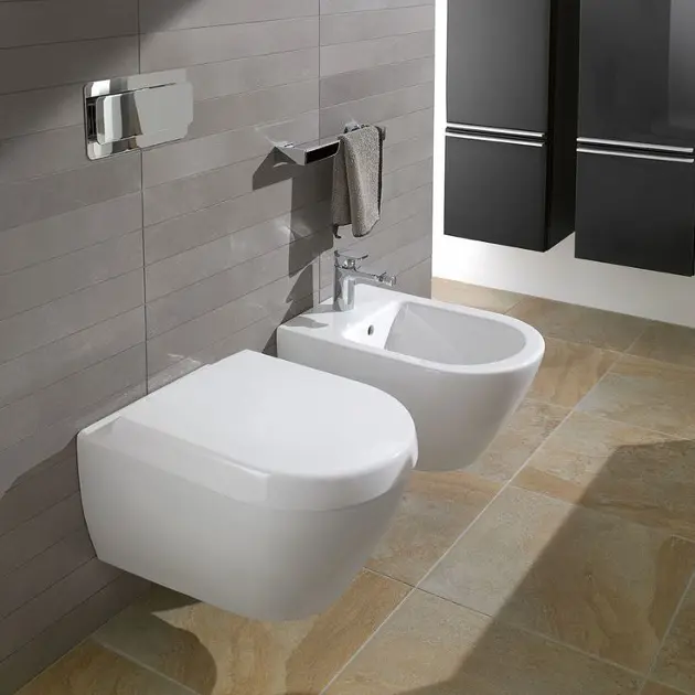 Villeroy & Boch Subway 2.0 - Wand-WC ViClean, DirectFlush, Alpinweiß ...