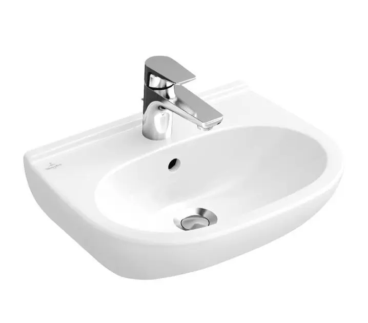 Villeroy & Boch O.novo - Lavabo Compact 55x37 cm, avec trop-plein, avec ...