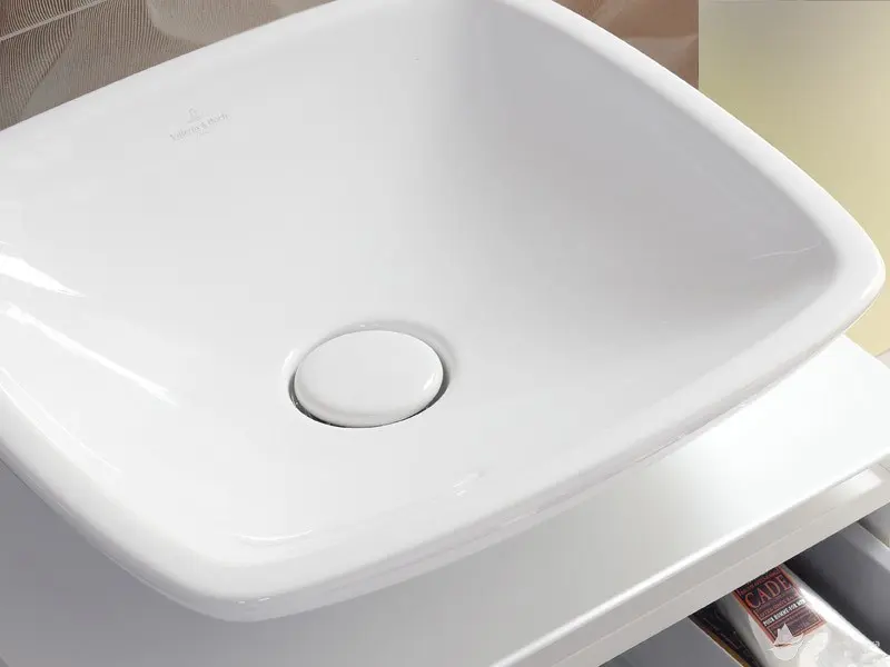 Villeroy & Boch Loop&Friends - Aufsatzwaschbecken, 50x42 cm, mit ...