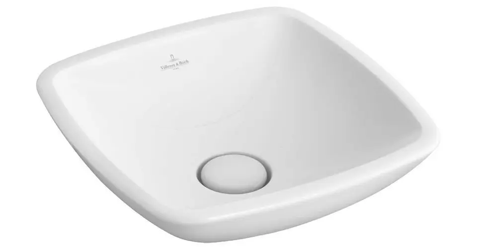Villeroy & Boch Loop&Friends - Aufsatzwaschbecken, 50x42 cm, mit ...