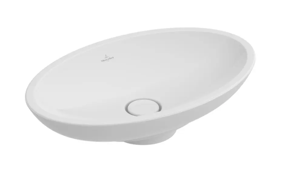 Villeroy & Boch Loop&Friends - Aufsatzwaschbecken, 59x38 cm, mit ...