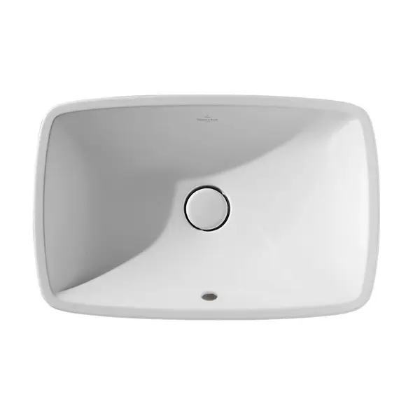 Villeroy & Boch Loop&Friends - Waskom op blad, 59x38 cm, met overloop ...